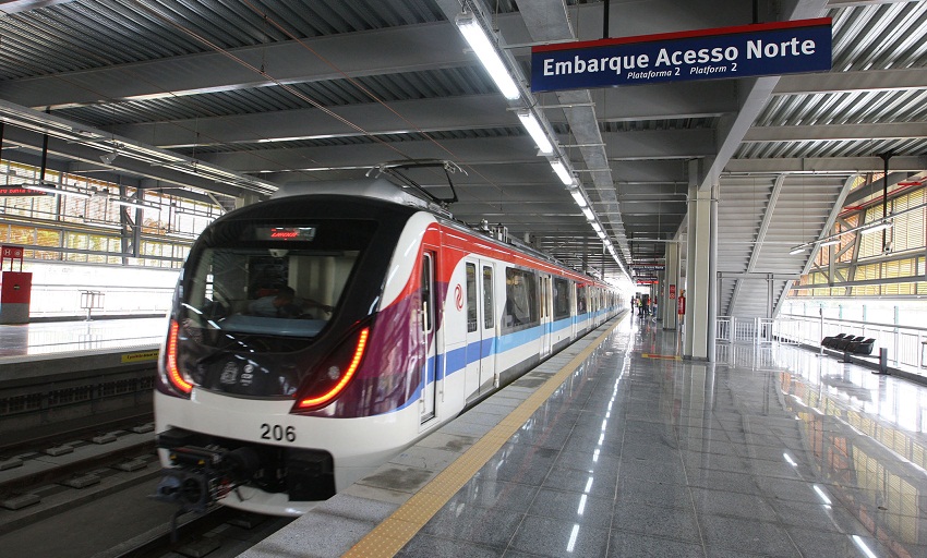 Linha 2 do metrô começa a funcionar nesta segunda-feira - BA de Valor