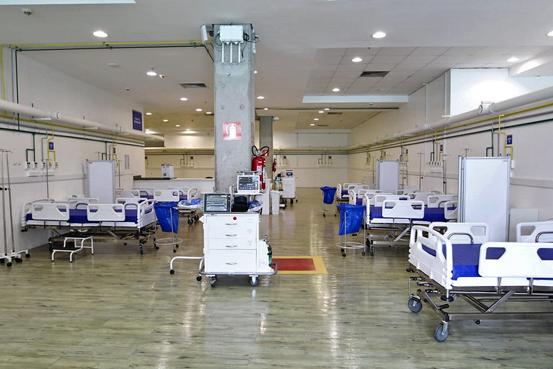 Primeiros pacientes começam a chegar no hospital da Arena Fonte Nova ...